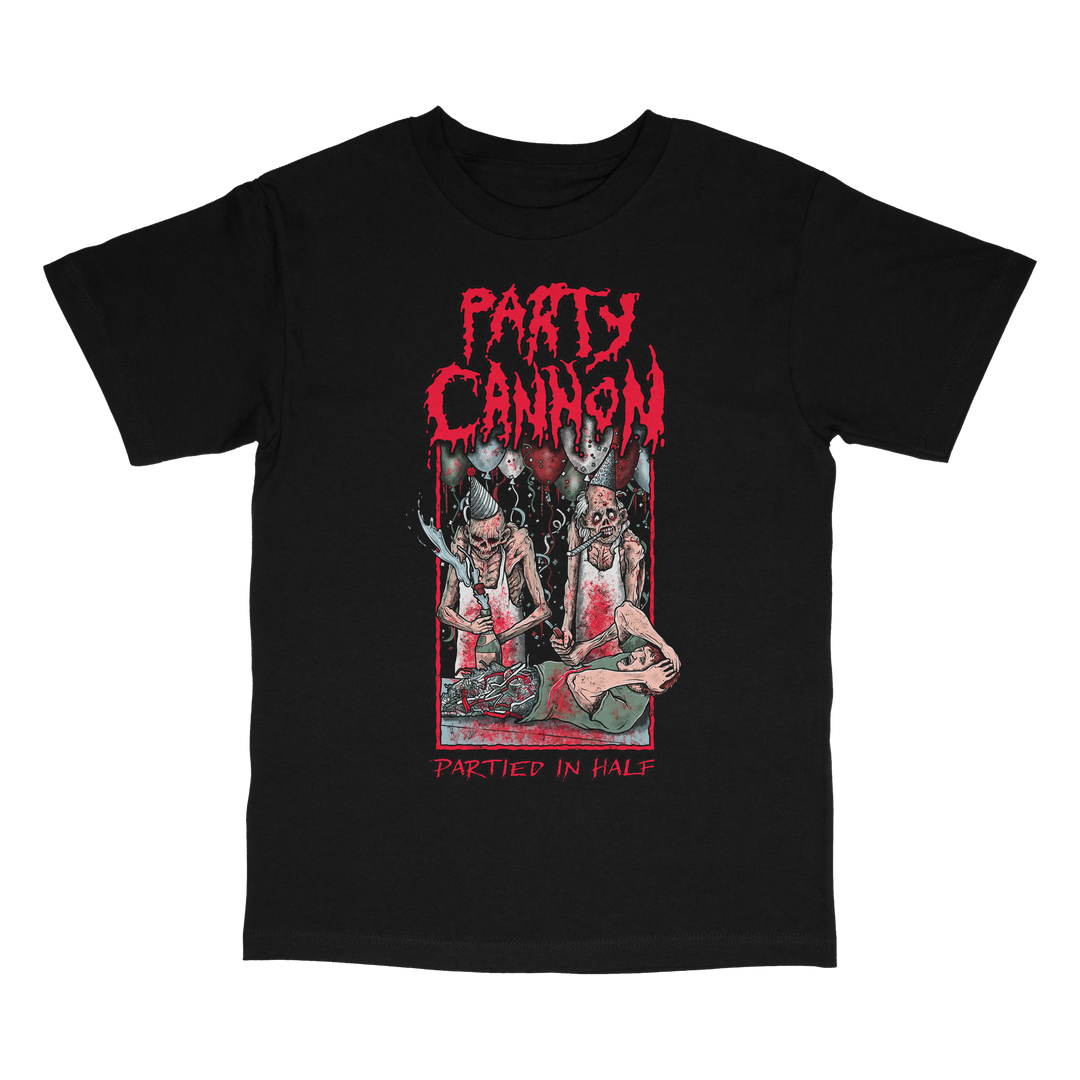 Partied In Half Cannibal Tee – Party Cannon