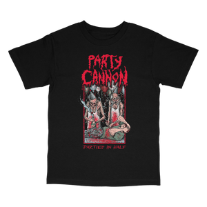 Partied In Half Cannibal Tee – Party Cannon