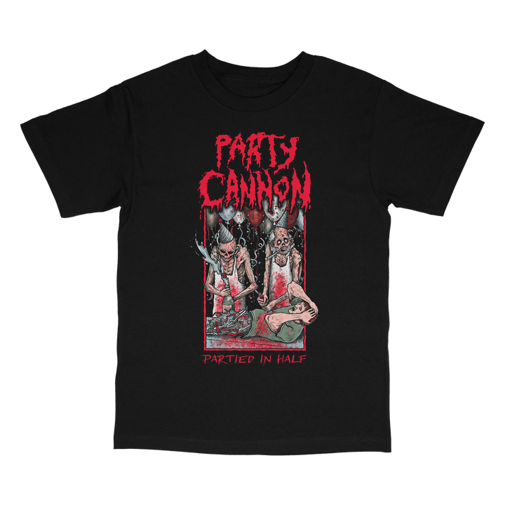 Partied In Half Cannibal Tee – Party Cannon